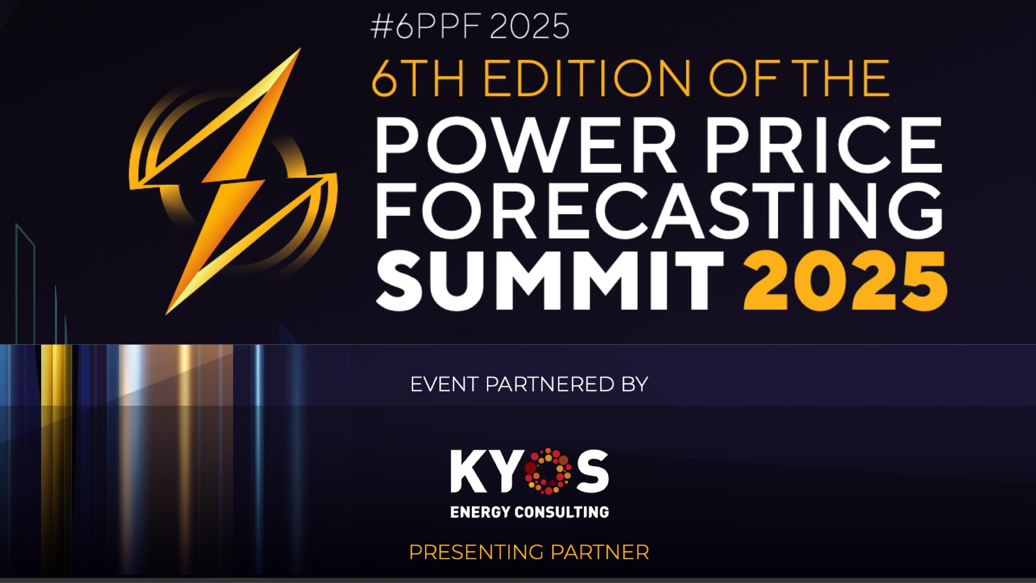 KYOS As Presenting Partner: 6th Power Price Forecasting Summit